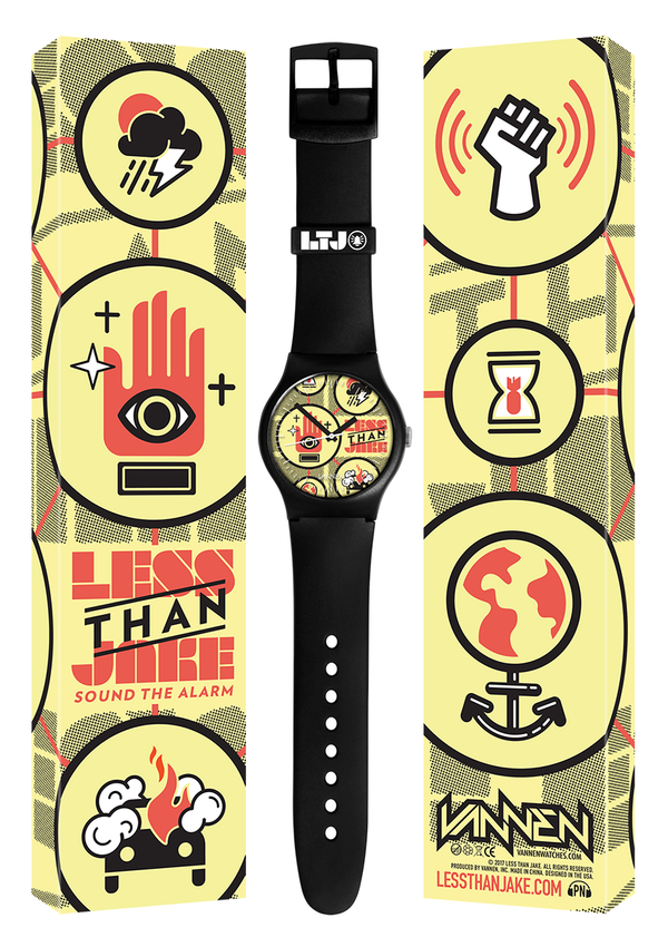 Less Than Jake Limited Edition Sound The Alarm Vannen Artist Watch ...