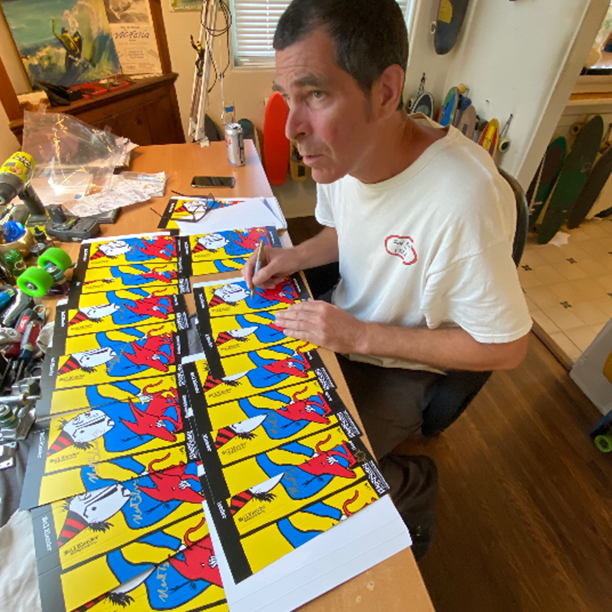 Limited edition Neil Blender "Rocking Dog" Vannen Artist Watch - Vannen ...