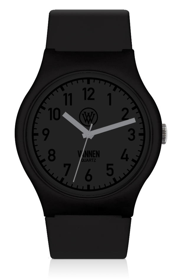 Limited Edition Matte Black Vannen Quartz Watch - Vannen, Inc.
