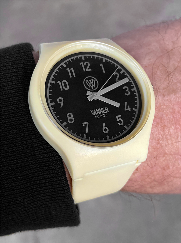 Limited Edition Matte Cream Vannen Quartz Watch - Vannen, Inc.